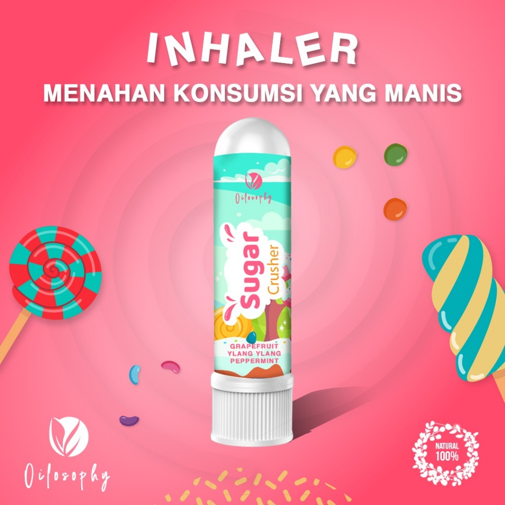 Jual Inhaler Sugar Crush - Inheller hidung oil mint - Pepermint Inheler ...
