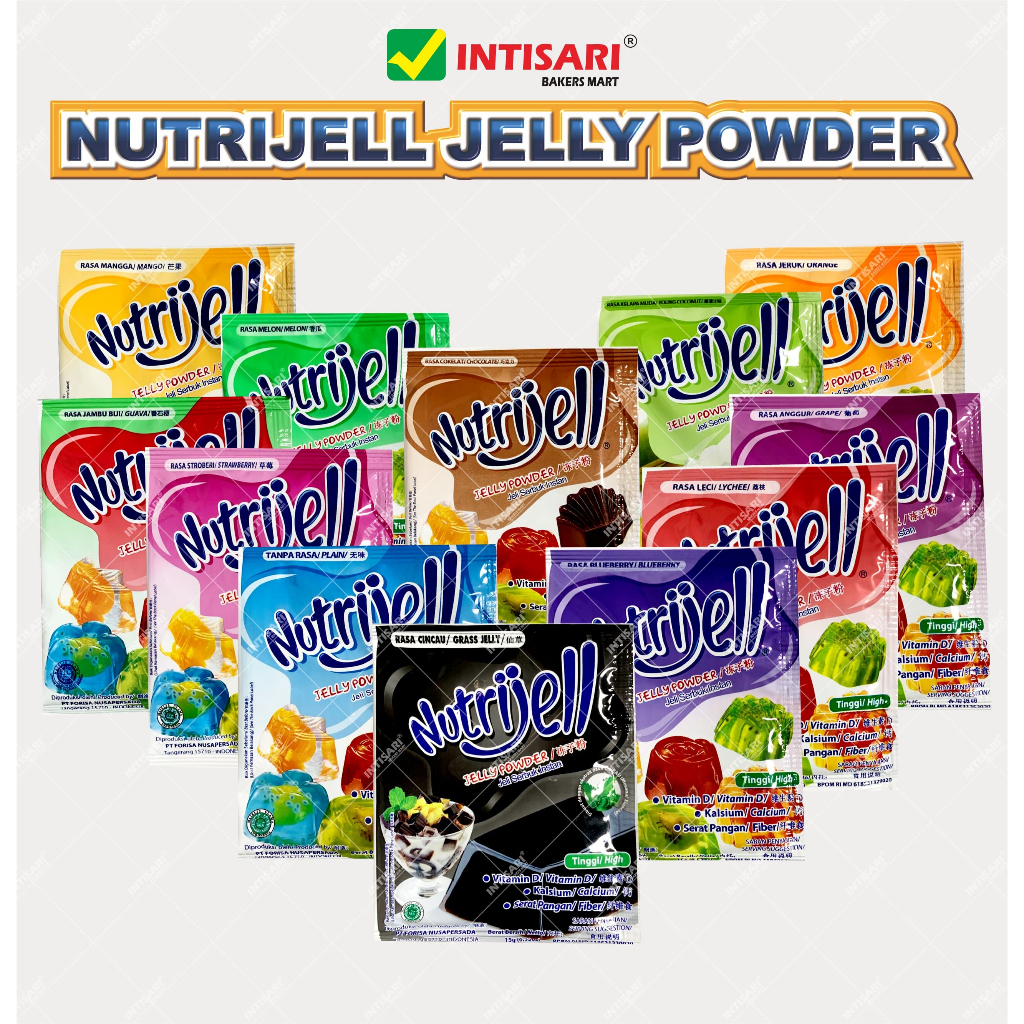 Jual [1 PCS] NUTRIJELL JELLY POWDER | Shopee Indonesia