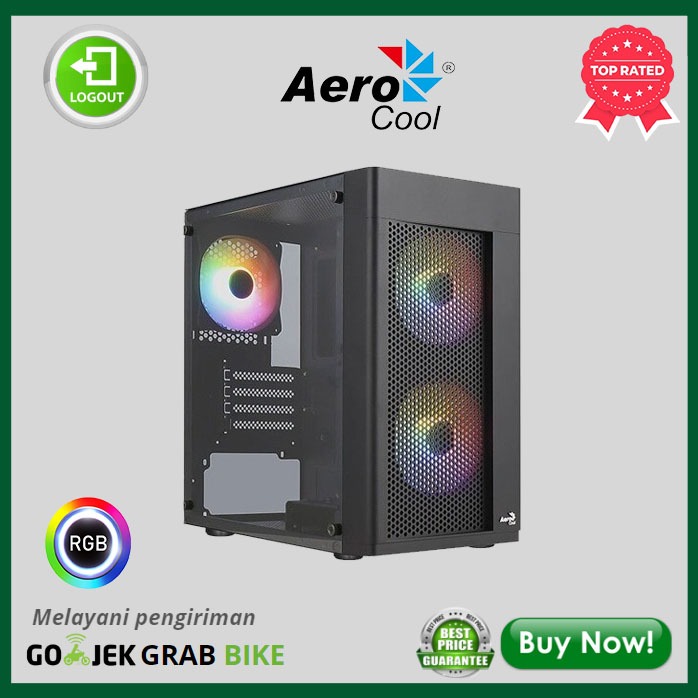 Jual CASING AEROCOOL HEXFORM V2 - FREE 3 FAN FRGB - M-ATX | Shopee ...