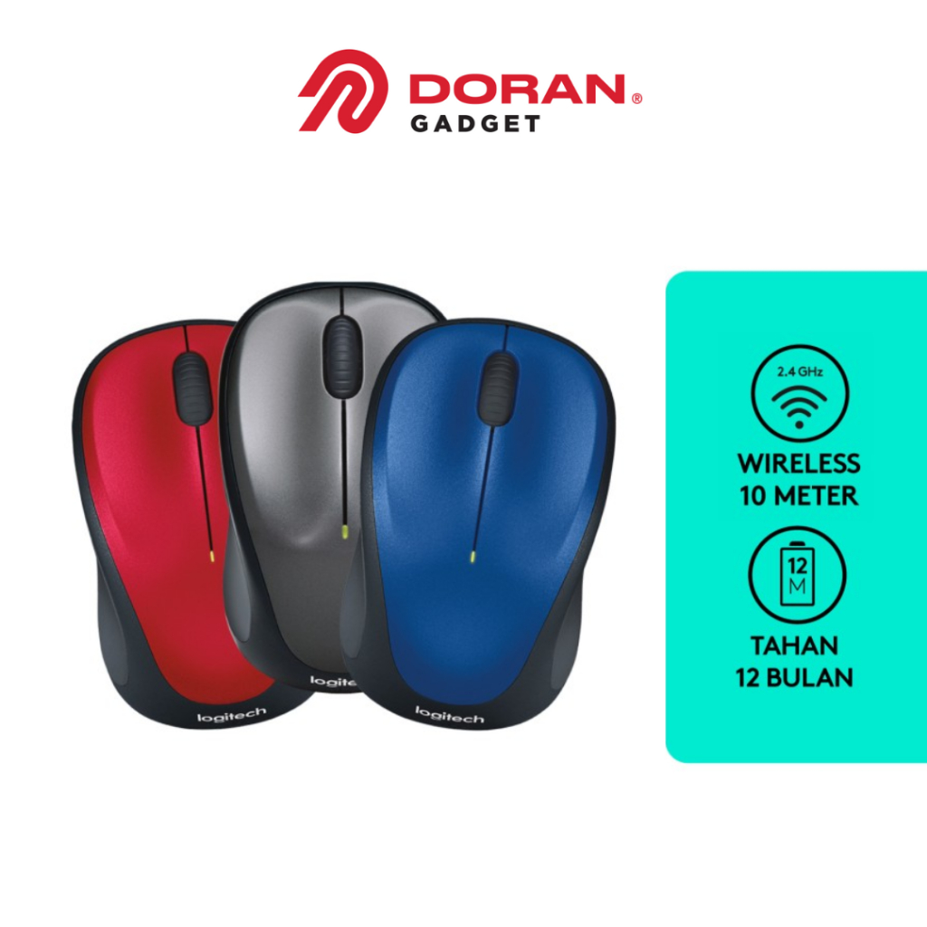 Jual Mouse Bluetooth Logitech M235 Mouse Wireless - Original Garansi ...