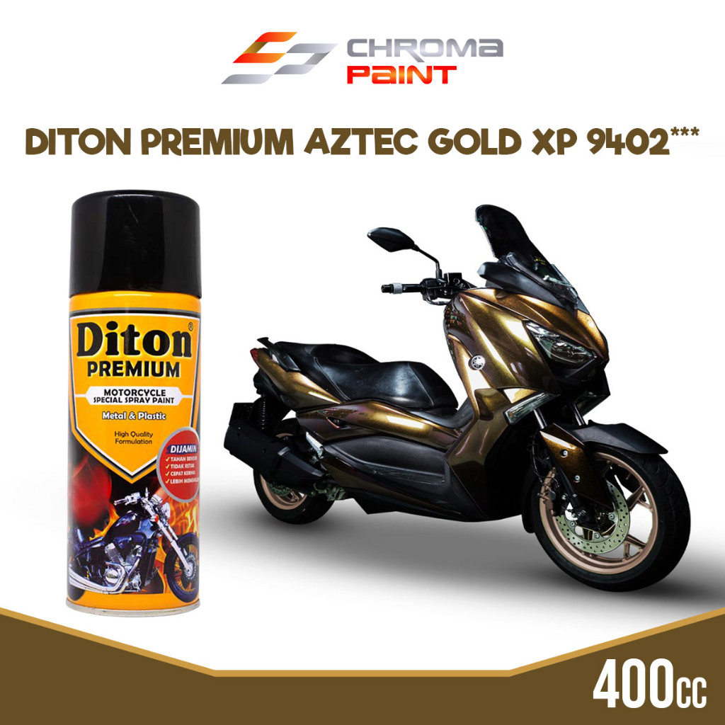 Jual Cat Semprot Diton Premium Xirallic Color Warna Emas - Aztec Gold ...