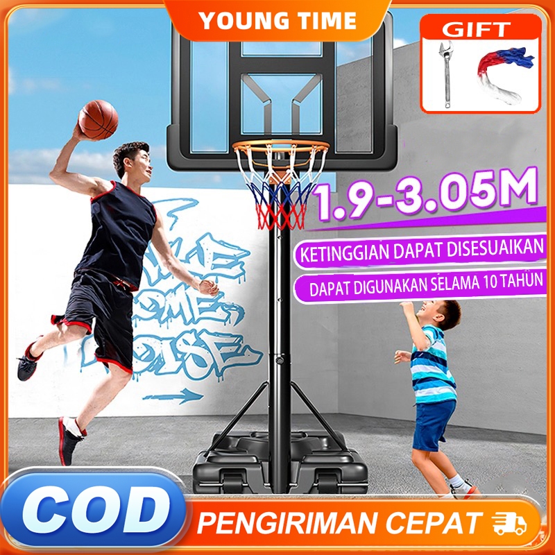Jual 【Ready】Ring Basket Portable Stand bola Basket pengang katyang ...