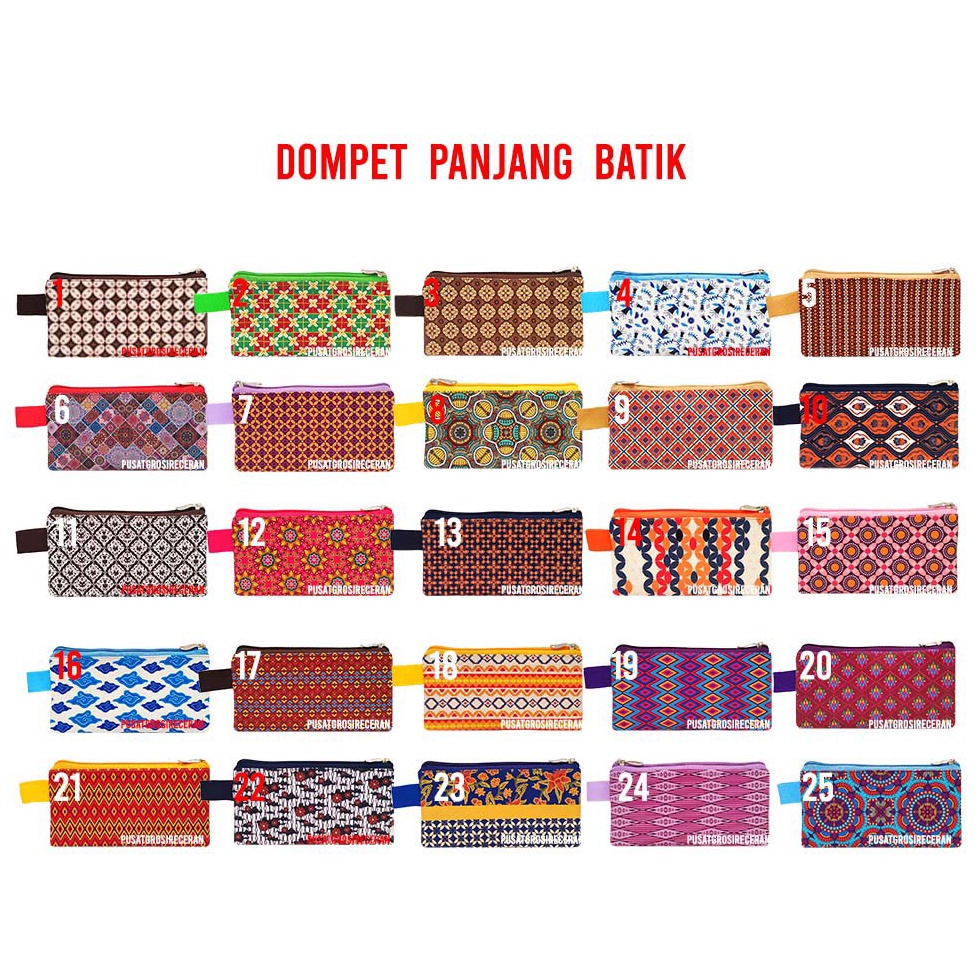 Jual NEW PRODUCT Dompet Panjang Batik Tradisional Wallet Dompet ...