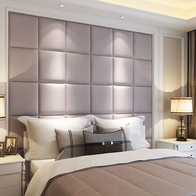 Jual Luxury Headboard 25x25 - sandaran kepala tempat tidur - wall panel ...