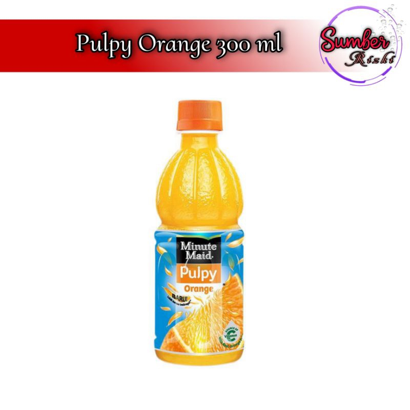Jual Minute Maid Pulpy Orange 300ml | Shopee Indonesia