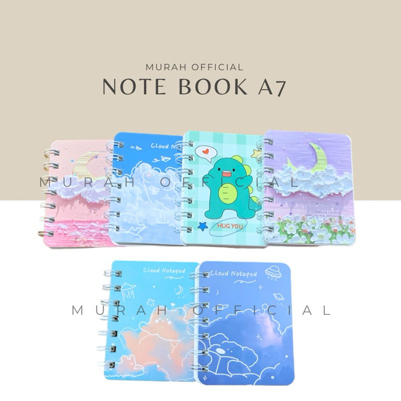 Jual Sale Grosir Notebook A7 Buku Kecil Catatan Scrapbook Mini Buku ...