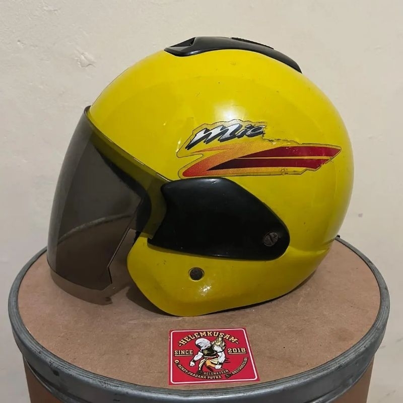 Jual HELM LAWAS, JADUL, KLASIK YAMAHA MIO SPORTY ORIGINAL | Shopee ...