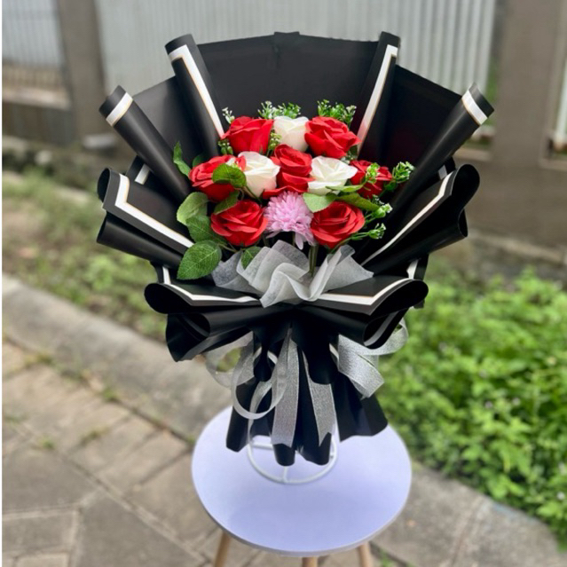 Jual BUKET BUNGA ARTIFICIAL ROSE BUNGA PALSU PREMIUM | Shopee Indonesia