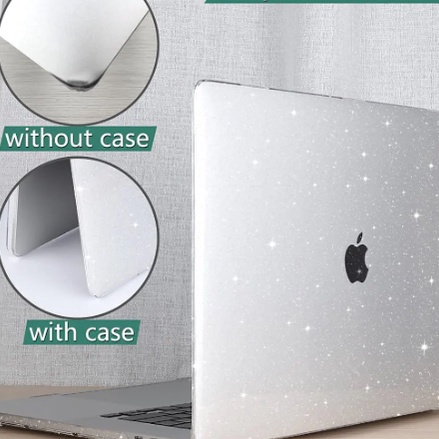 Jual FG2 Case MacBook Glitter Bintang Transparent Bening New Air Pro ...