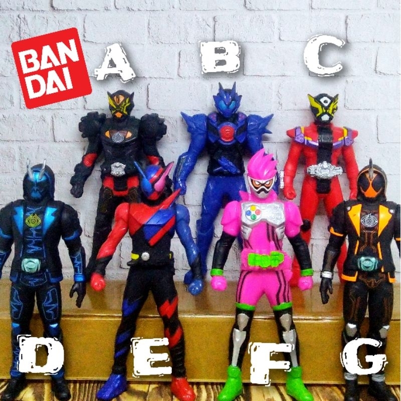 Jual RHS Soft Vinyl Kamen Rider Geiz Ghost Spector Build Ex Aid ...