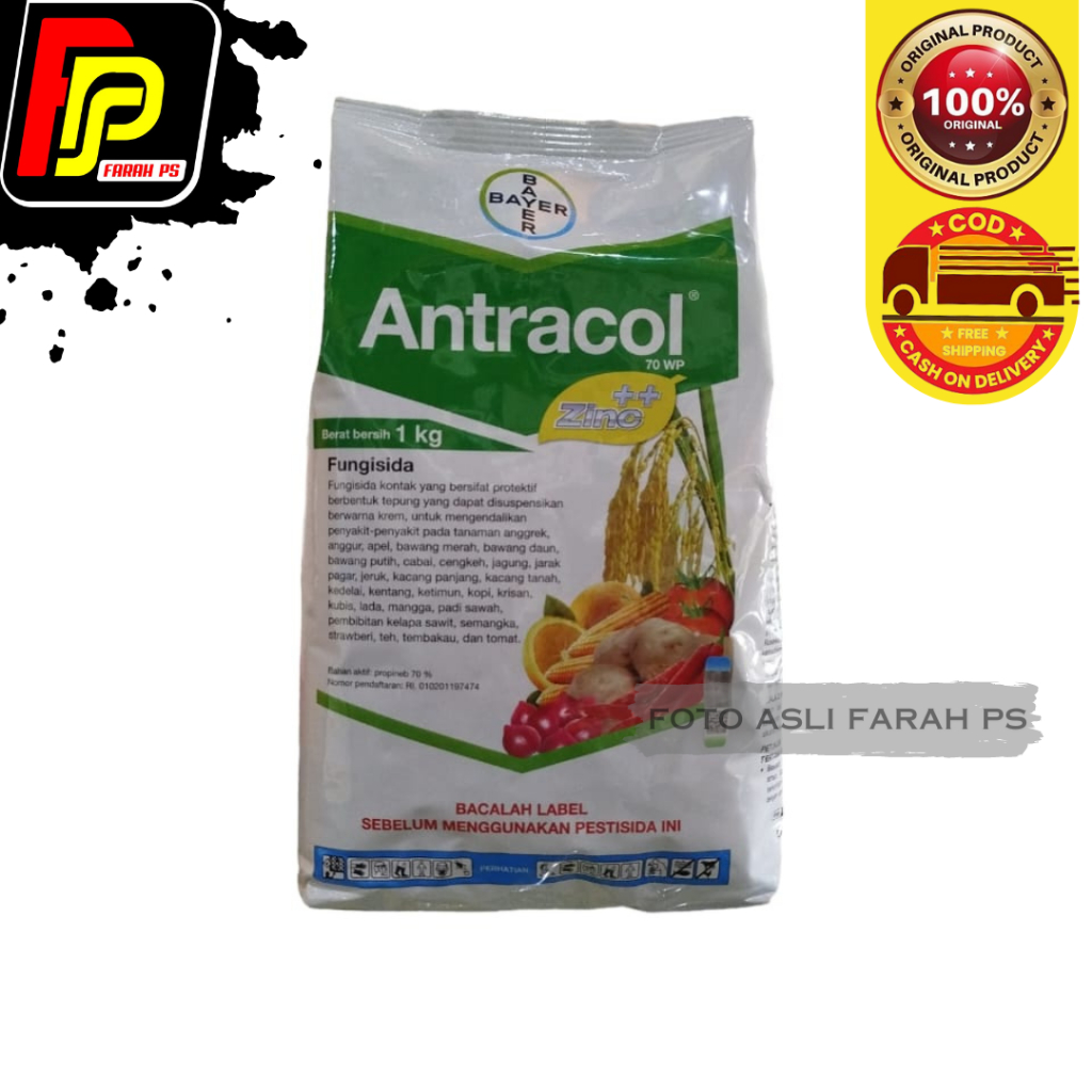 Jual ANTRACOL 1 KG Fungisida Kontak + Zink Pengendali Jamur pada ...