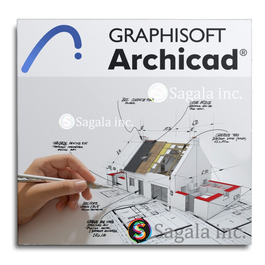 Jual Archicad 23 24 25 26 27 - WIN MAC - Drawing CAD Arsitek 3D Sipil ...