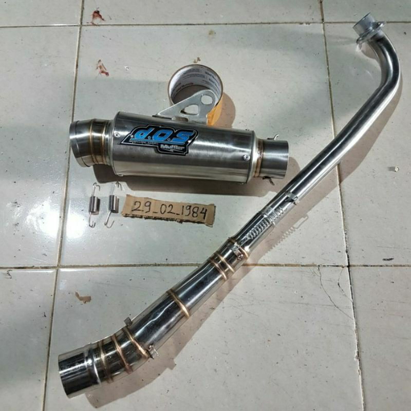 Jual knlpot dos all motor supra 125.Absokut revo.Karisma inlet 50 bahan ...