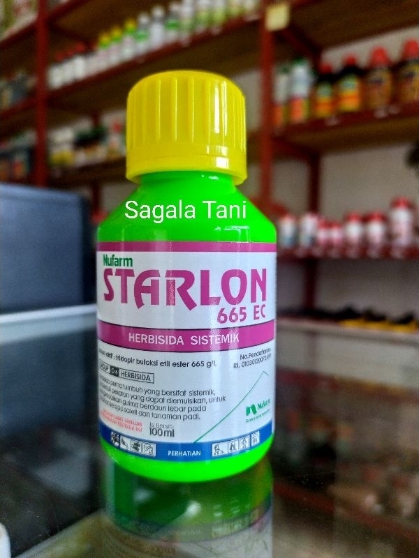 Jual STARLON 665EC kemasan 100ML dan 1L Herbisida Sistemik racun kayu ...