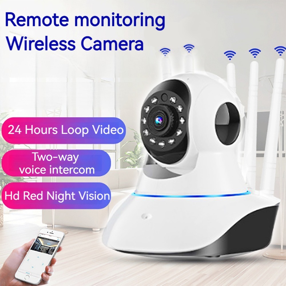 Jual SMARTCOM - Baby Camera Wireless CCTV IP Robot Wifi Audio with 4 ...