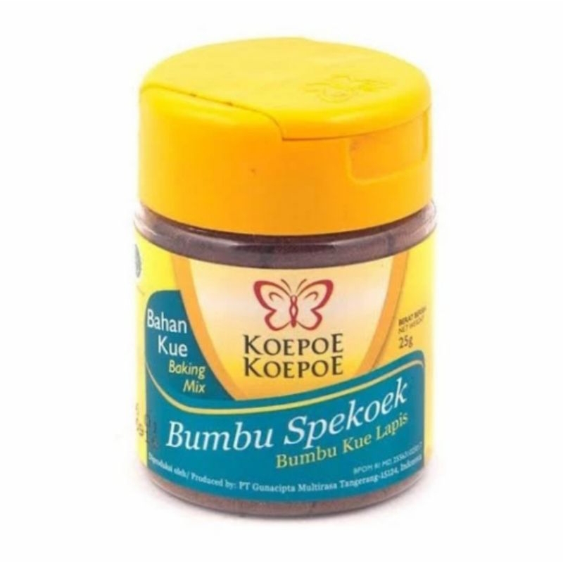 Jual Koepoe Bumbu Spekoek 25gr | Shopee Indonesia