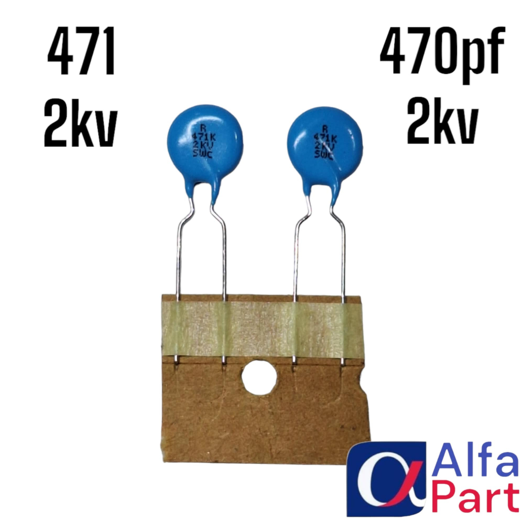 Jual CAPASITOR KERAMIK 471 2KV 470PF 2000 VOLT | Shopee Indonesia