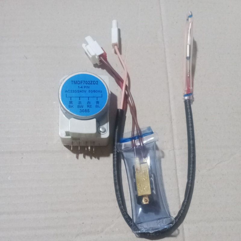 Jual Timer Defrost fuse kulkas Sharp 2 pintu 1set | Shopee Indonesia