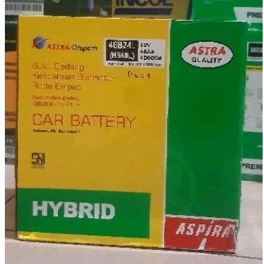 Jual Aki NS60L/46B24L Aspira hybrid untuk ertiga, grand livina, evalia, march | Shopee Indonesia