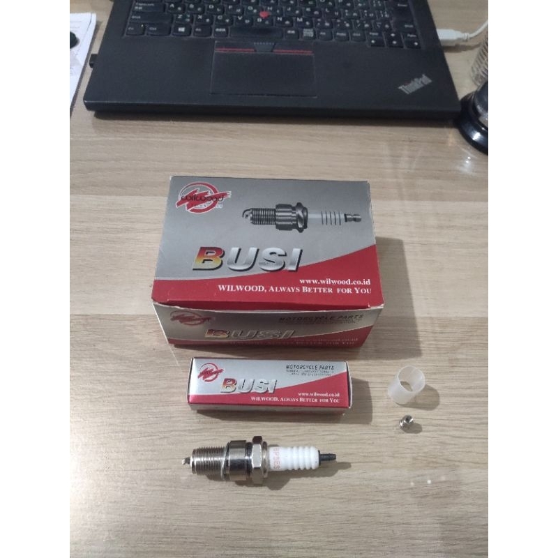 Jual Busi wilwood BP5ES/BUSI ninja 2tak ninja 4tak vespa drat pendek ...