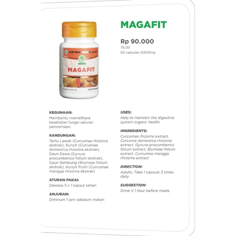Jual Magafit Original HNI | Shopee Indonesia
