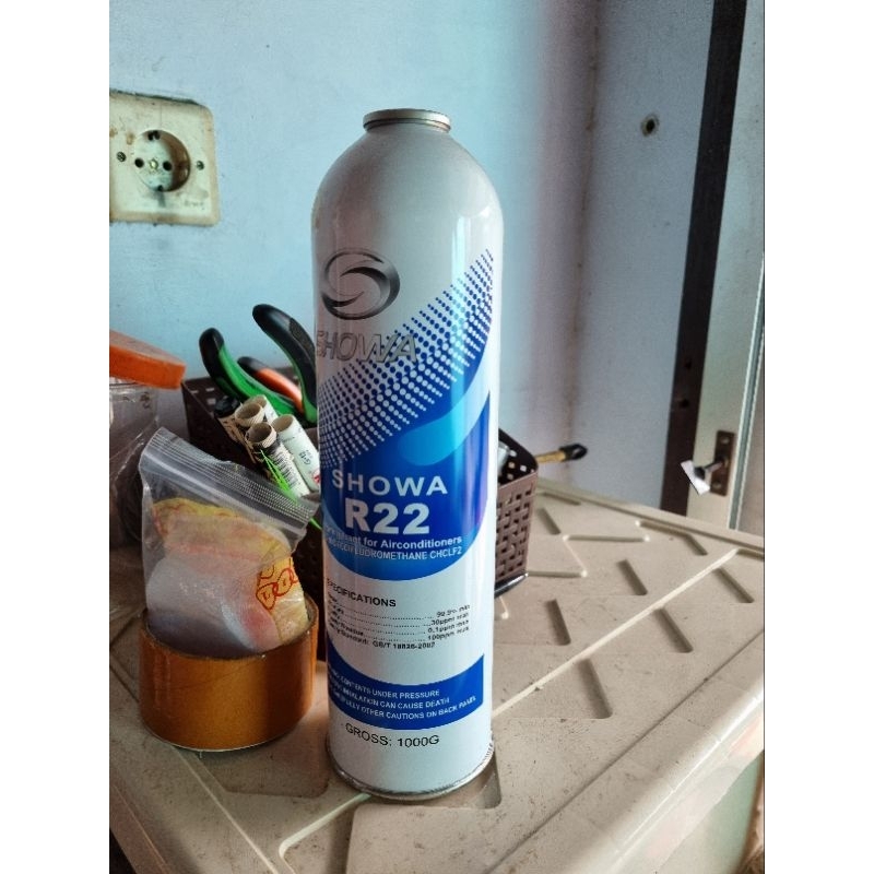 Jual Freon R22 Showa / Freon R22 Tabung 1KG/ Showa Kaleng / Freon Kaleng R22 | Shopee Indonesia
