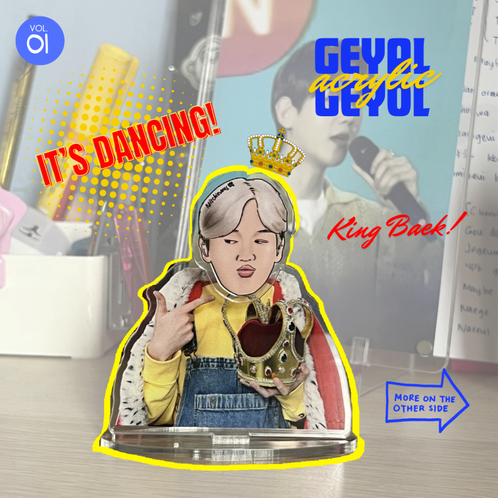 Jual EXO Baekhyun Dancing Motion Standee Acrylic | Shopee Indonesia