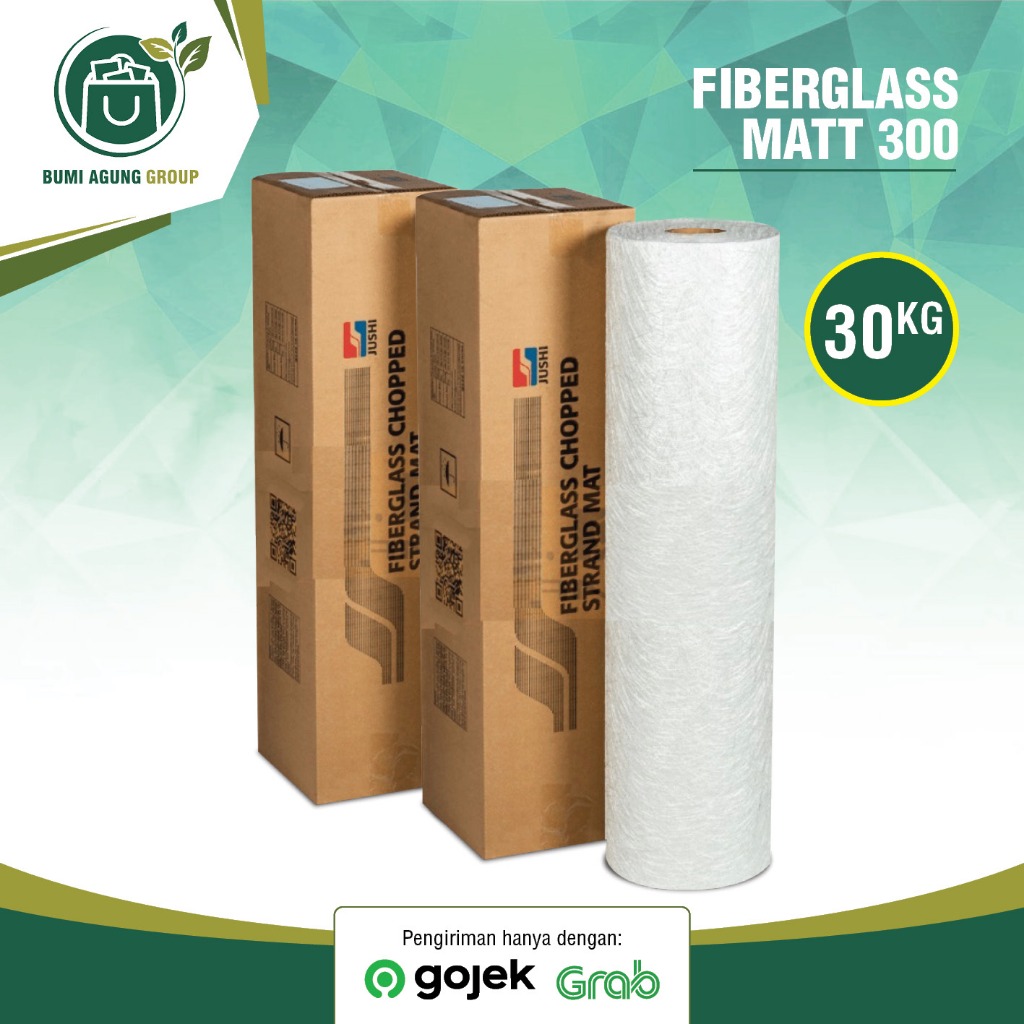 Jual Serat Fiber Aquaproof 30kg 1kardus Fiberglass Fiberglas Fiber ...