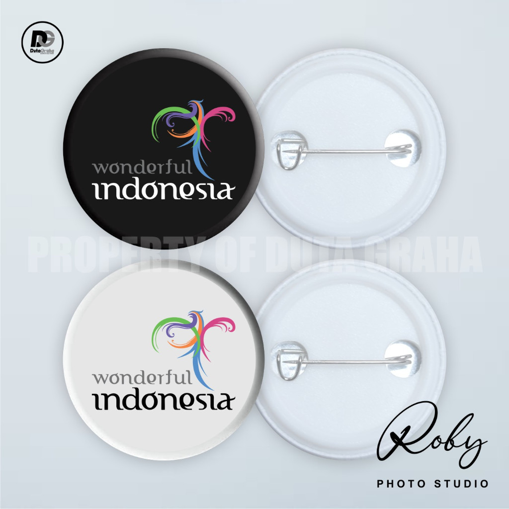 Jual [PIN PRESS] WONDERFUL INDONESIA Pin Bros Aksesoris Souvenir ...