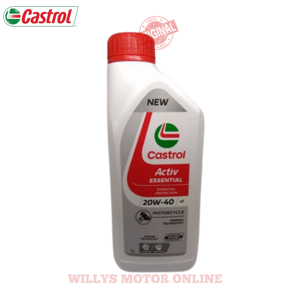 Jual Oli Castrol GO 20W-40T 1L 4T Bebek / Oli Castrol GO 1L | Shopee ...