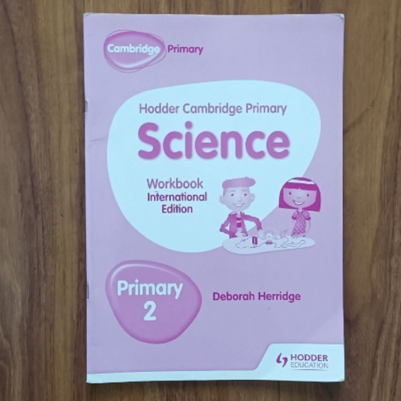 Jual Buku Hodder Cambridge primary science workbook internasional ...
