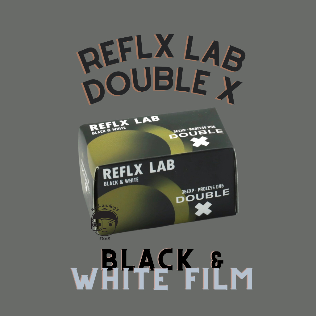 Jual Reflx Lab Double X Roll Film 35mm ISO 250 36exp Black & White Film ...
