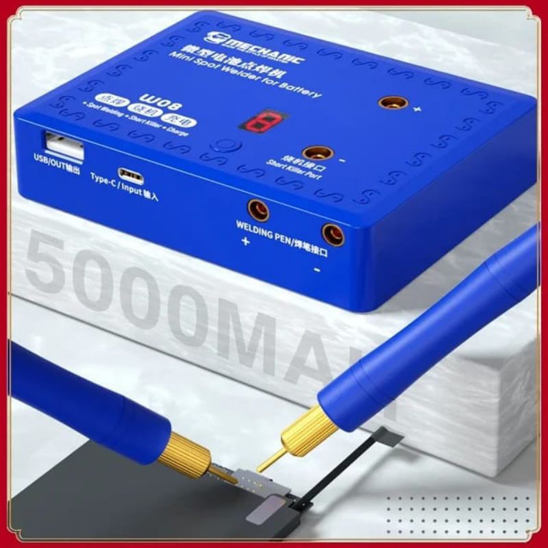 Jual MESIN LAS MINI MECHANIC W08 + SHORT KILLER ORIGINAL | Shopee Indonesia