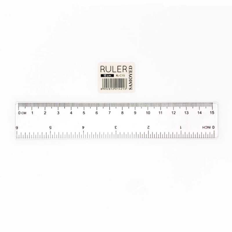 Jual penggaris 15 cm (clear) | Shopee Indonesia