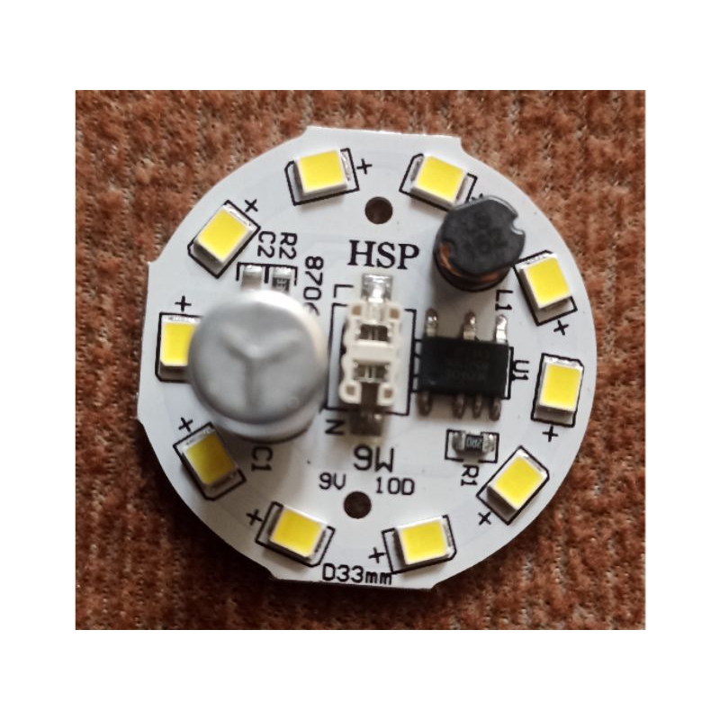 Jual PCB LED AC PREMIUM 9W 9V DM33mm | Shopee Indonesia