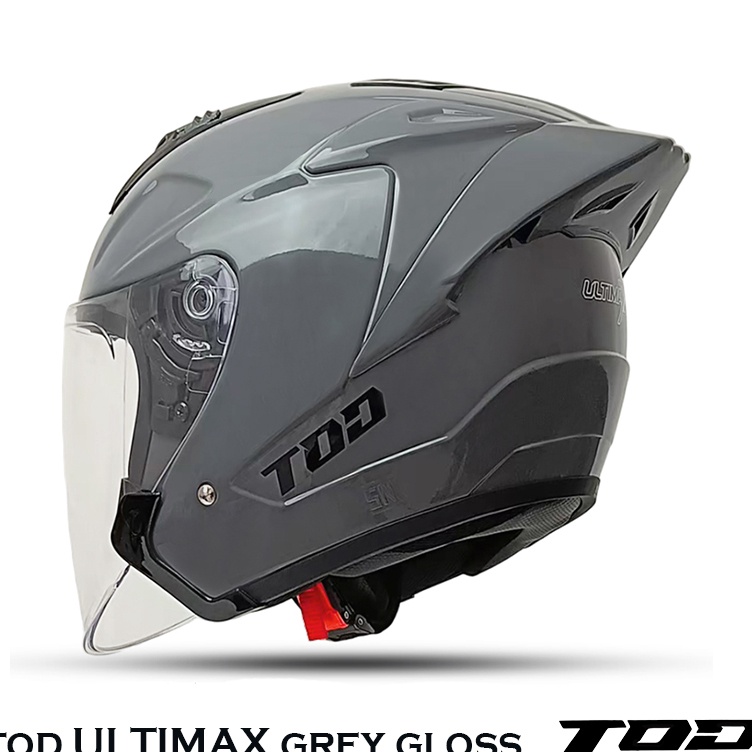 Jual KODE C59S HELM DEWASA PREMIUM SPOILER TOD ULTIMAX GORILA GREY PRIA ...