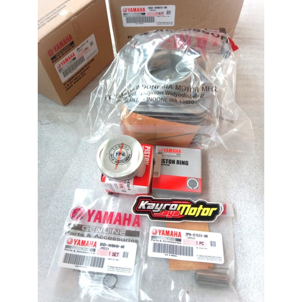 Jual BLOK SEHER KOMPLIT CYLINDER & PISTON KIT MIO M3 MIO Z FREEGO FINO 125 XRIDE 125 SOUL GT 125 ...