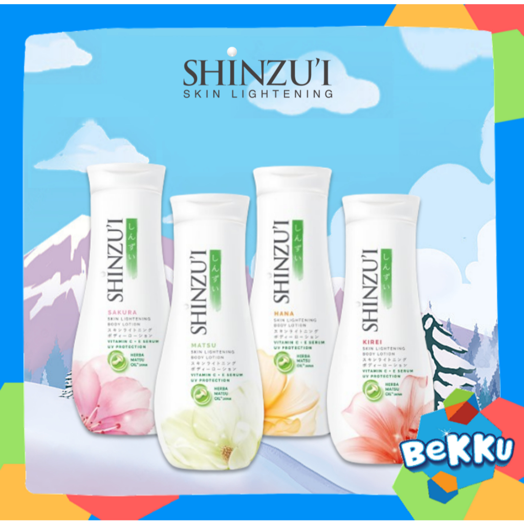 Jual Shinzu'i Skin Lightening Body Lotion 210ml - Hand Body Shinzui ...