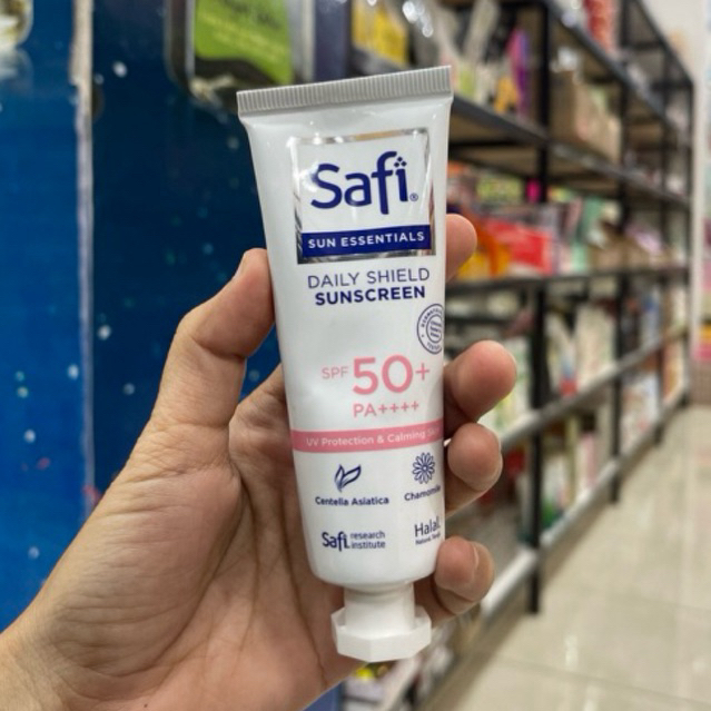 Jual SAFI SUNSCREEN DAILY SHIELD SPF 50+ PA++++ | Shopee Indonesia