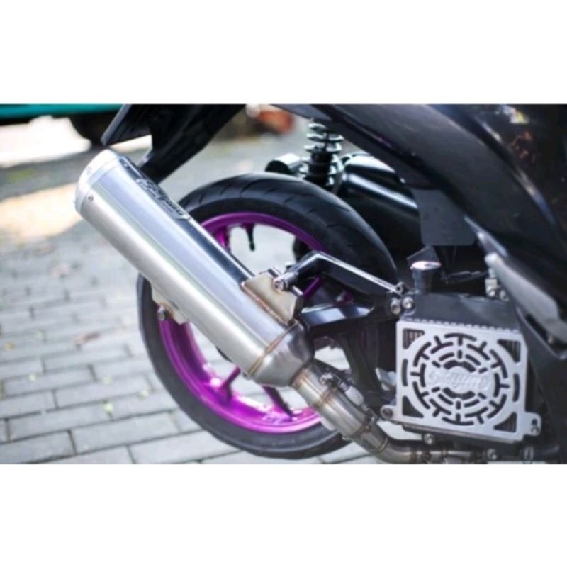 Jual STANDAR RACING SHIJIRO TYPE CITY RUNNER STAINLESS FOR AEROX LEXY ...