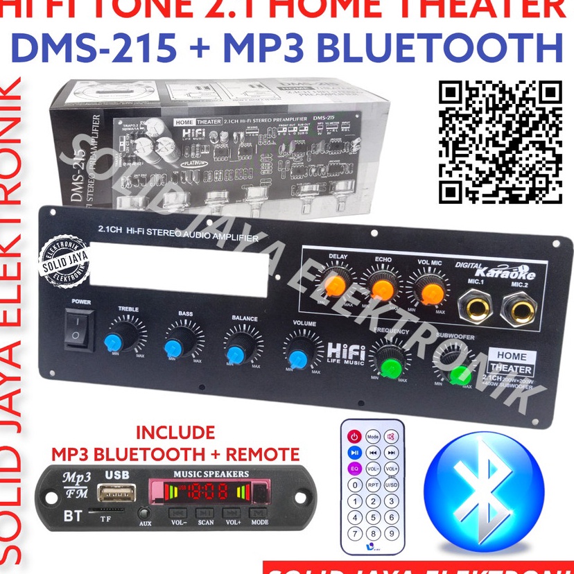 Jual KF7 KIT TONE CONTROL AKTIF 21 DMS215 HOME THEATER PLUS MP3 ...