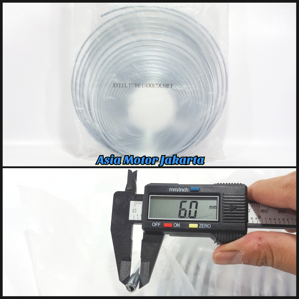 Jual Pipa Rem - Pipa Solar - Pipa Oli - Ukuran 06mm (Panjang 15 Meter ...