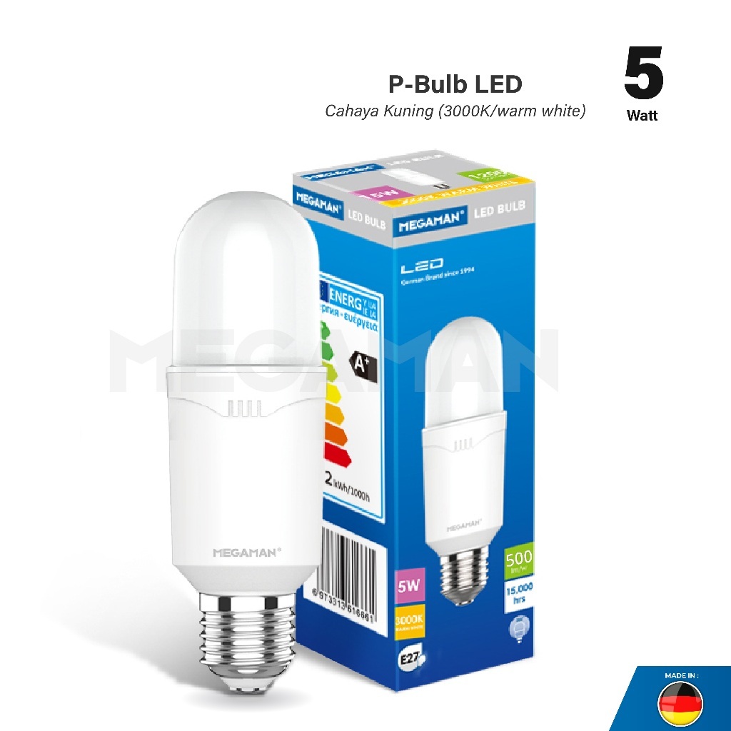 Jual Lampu LED 5 Watt Megaman STICK YTP38Z1 Kuning | Shopee Indonesia