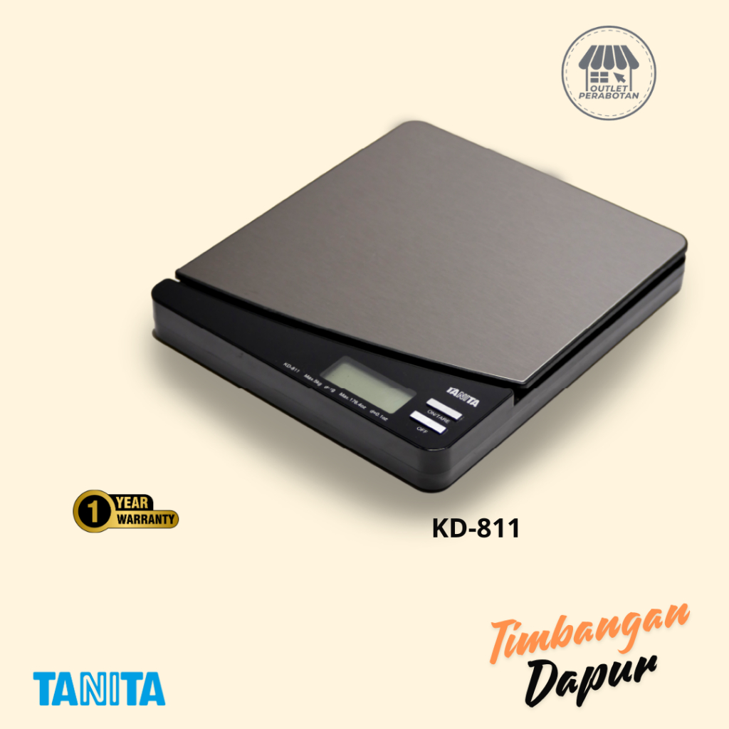 Jual Timbangan dapur Digital Tanita KD-811 kapasitas 5kg | Shopee Indonesia
