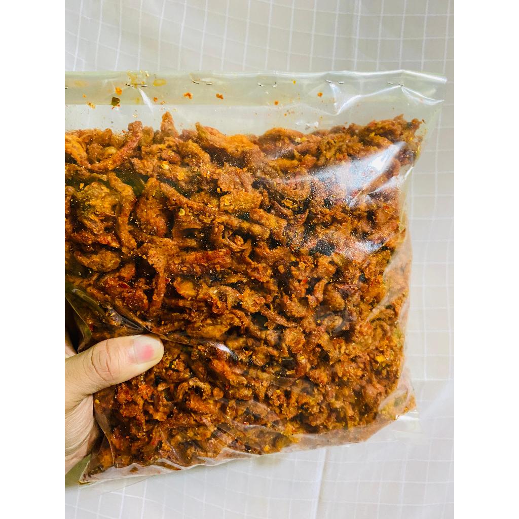 Jual jamur crispy/keripik jamur pedas daun jeruk bumbu melimpah/keripik ...