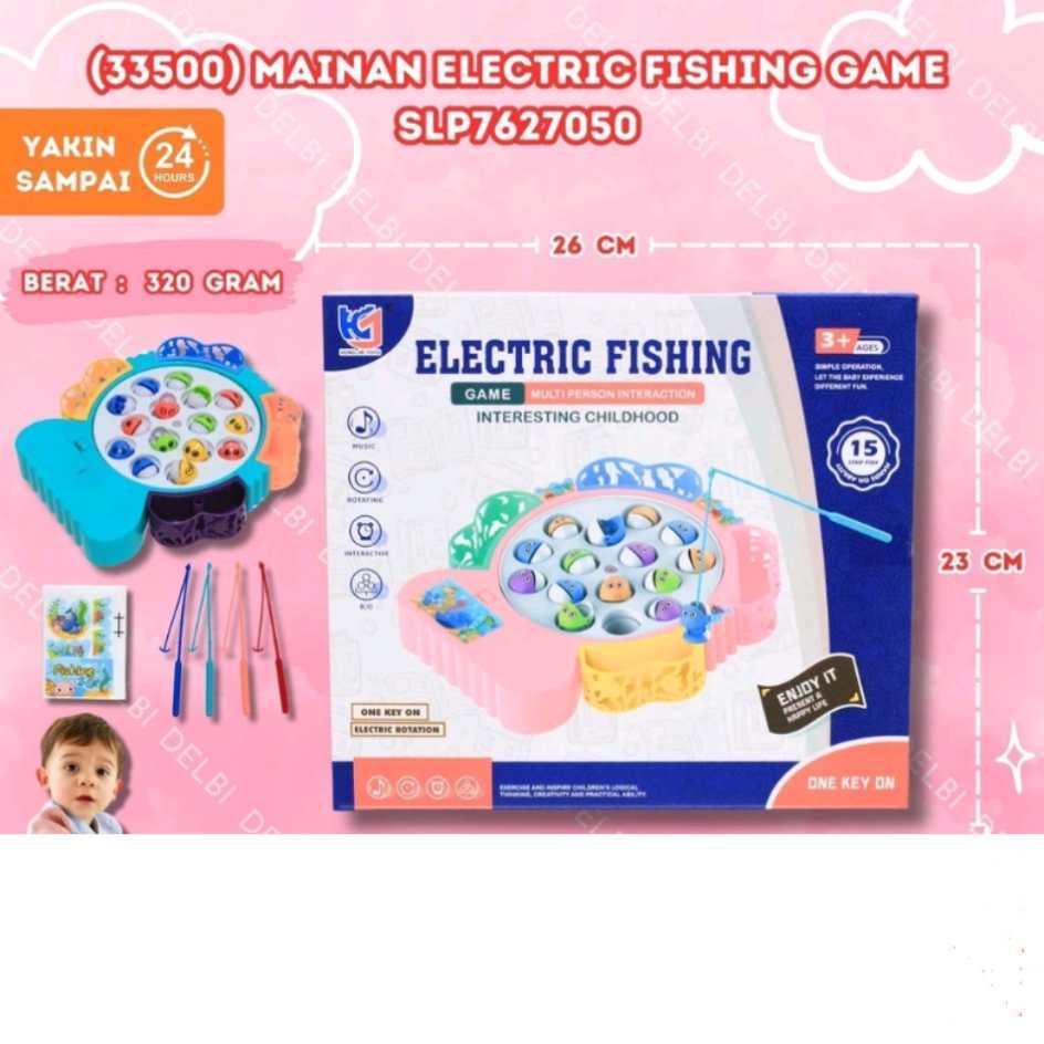 Jual GAME ELECTICK FISHING /MAINAN PANCING IKAN TDT-33500 | Shopee ...