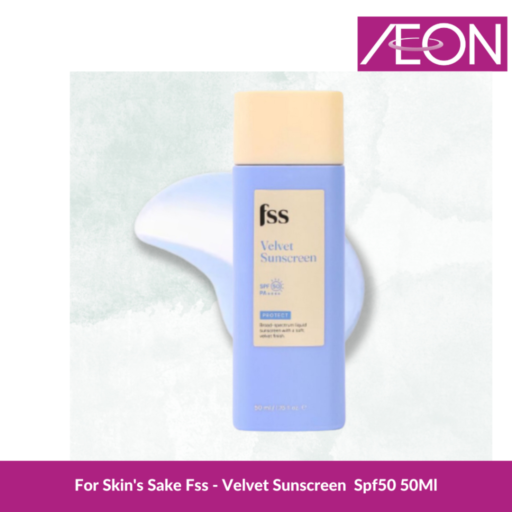 Jual For Skin's Sake Fss - Velvet Sunscreen Spf50 50Ml | Shopee Indonesia