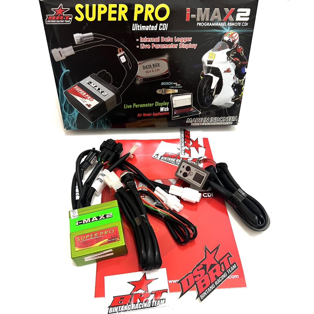 Jual CDI BRT IMAX I MAX 2 SUPER PRO 52 STEP + COMMANDER Semua Motor ...