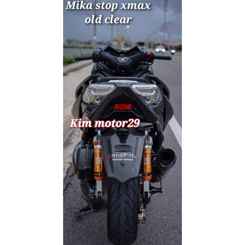 Jual mika lampu stop YAMAHA XMAX NEW CONNECTED DAN XMAX OLD smoke clear ...