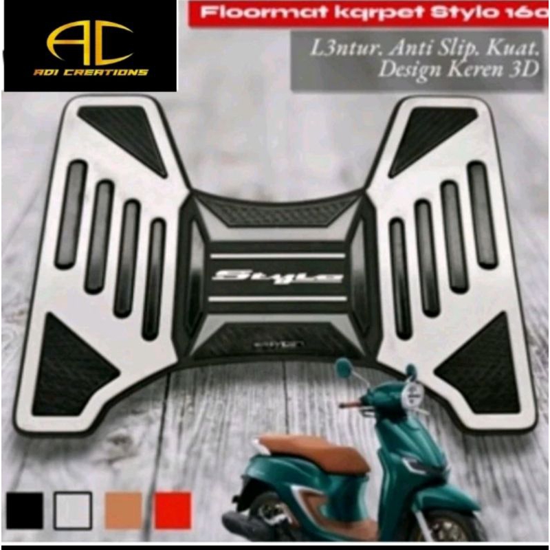 Jual karpet lantai honda stylo aksesoris Honda stylo 160 cc | Shopee ...